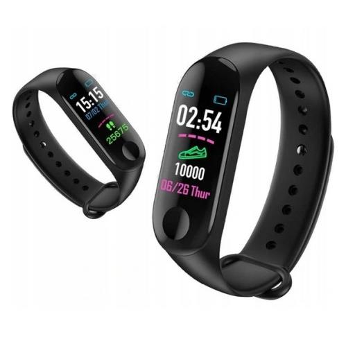 SMART BAND M3 czarna BOX